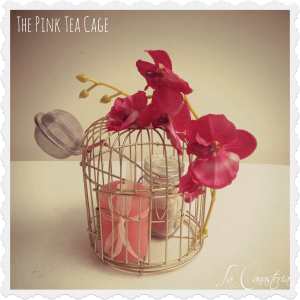 The Tea Cages: Flowers and Chai - La Canastería Blog